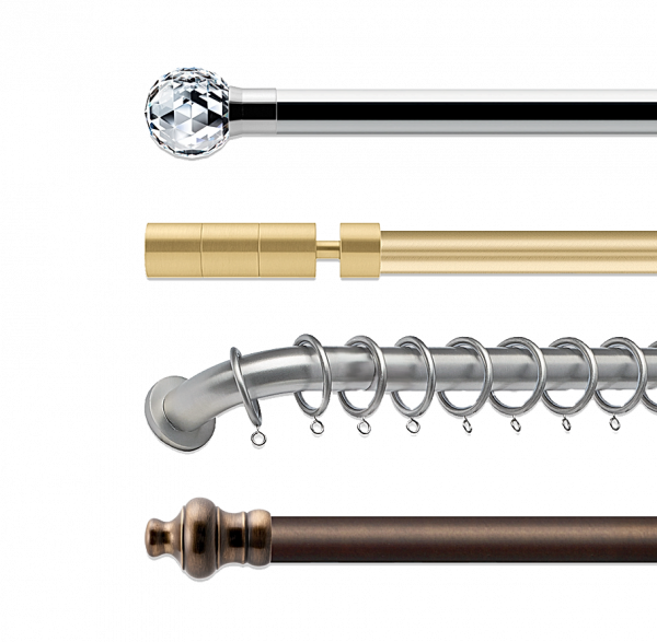 Decorative Metal Collections | Forest Drapery Hardware